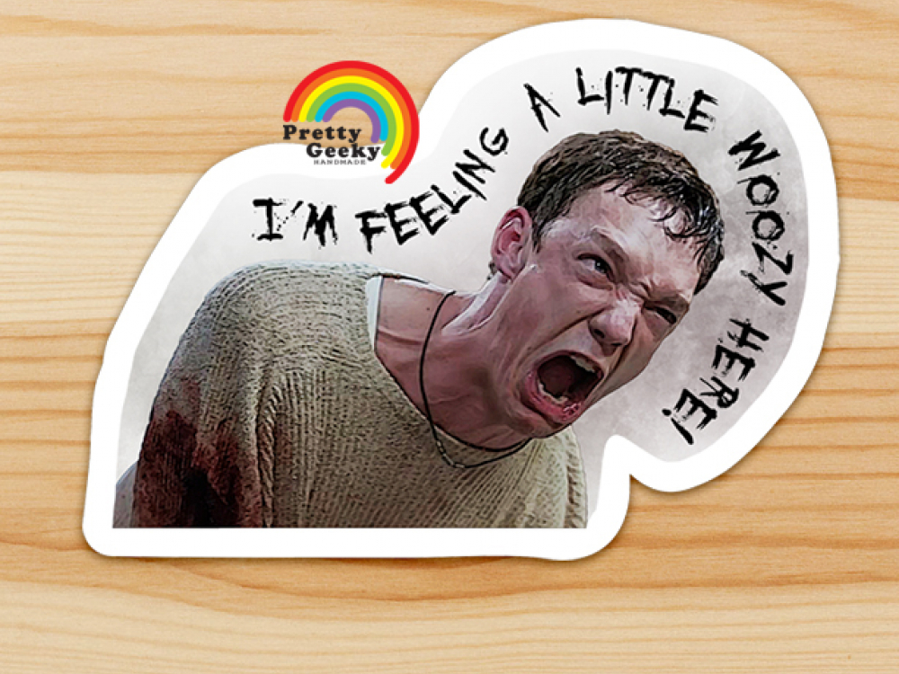 Teen Horror Movie Sticker : Stu | Pretty Geeky Handmade